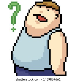 992 Fat pixel art Images, Stock Photos & Vectors | Shutterstock