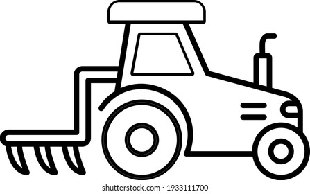 1,516 Plow icon outline Images, Stock Photos & Vectors | Shutterstock