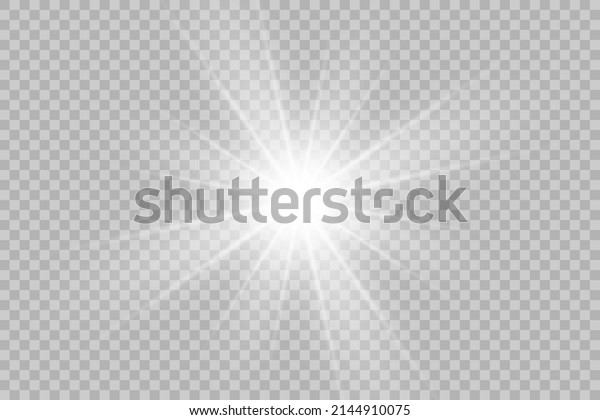 Vector Png Glowing Light Effect Shine Stock Vector (Royalty Free ...