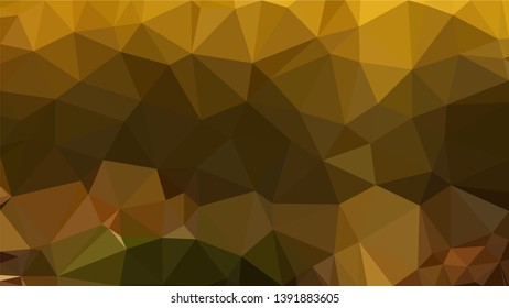 Vector Polygon Background Golden Place Gradient Stock Vector (Royalty ...