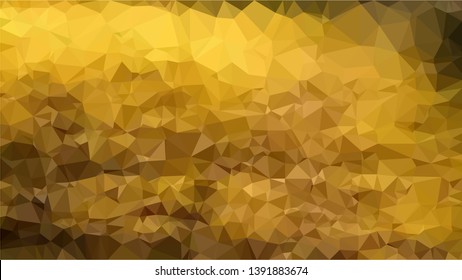 Vector Polygon Background Golden Place Gradient Stock Vector (Royalty ...