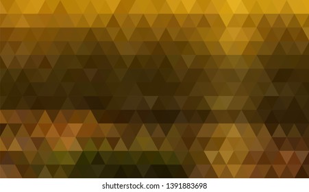 Vector Polygon Background Golden Place Gradient Stock Vector (Royalty ...