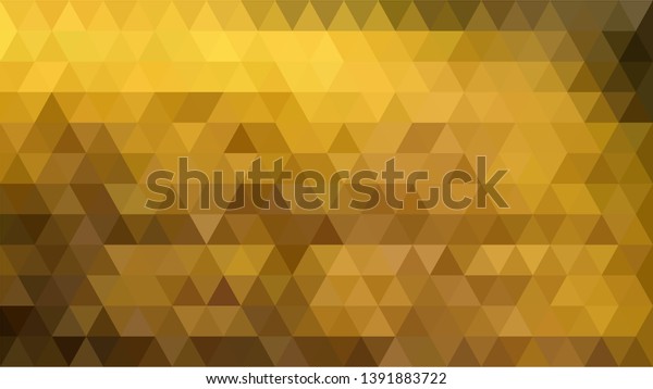 Vector Polygon Background Golden Place Gradient Stock Vector (Royalty ...