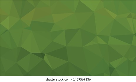 Vector Polygon Background Green Gradient Stock Vector (Royalty Free ...