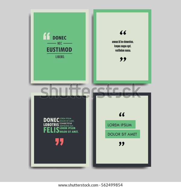 Vector Poster Template Quotes Motivation Quotes Stock Vector (Royalty ...