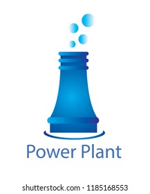 Vector Power Plant Logo Design Template Stock Vector (Royalty Free ...