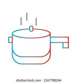 Vector Pressure Cooker Icon Stock Vector (Royalty Free) 1267788244 ...