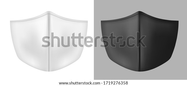 Vector Protective Medical Face Mask Stock Vector (Royalty Free ...