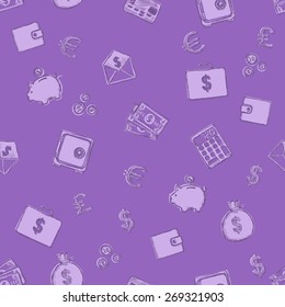 Similar Images, Stock Photos & Vectors of Sketch Pattern of Finance ...