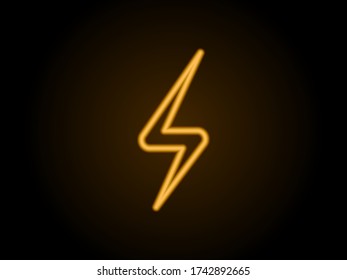 Vector Realistic Isolated Neon Sign Energy Stock Vector (Royalty Free ...