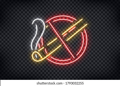 Vector Realistic Isolated Neon Sign No Stock Vector (Royalty Free ...