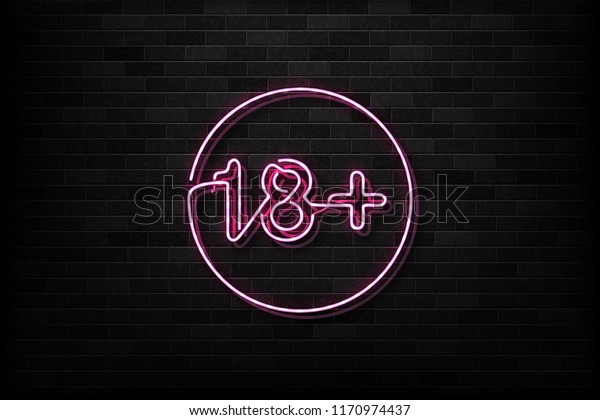 Vector Realistic Isolated Neon Sign 18 Stock Vector (Royalty Free ...