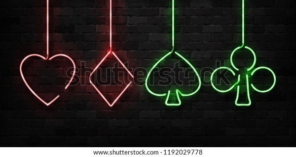 Vector Realistic Isolated Neon Sign Card: เวกเตอร์สต็อก (ปลอดค่า ...