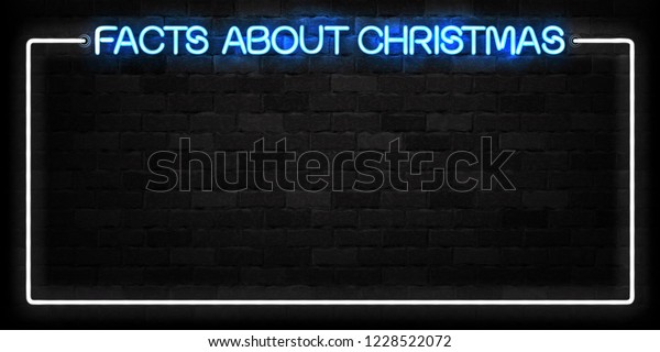 Vector Realistic Isolated Neon Sign Facts: Vector có sẵn (miễn phí bản ...