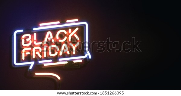 Vector Realistic Isolated Neon Sign Black Stock Vector (Royalty Free ...