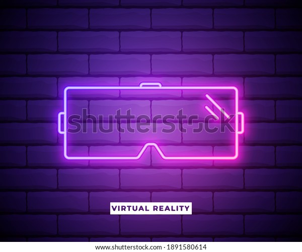 Vector Realistic Isolated Neon Sign Vr Stock Vector (Royalty Free ...