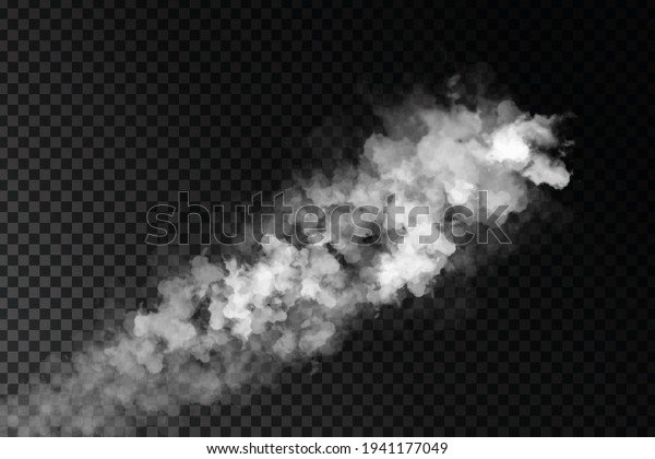 Vector Realistic Isolated Smoke Effect Decoration Stock Vector (Royalty ...