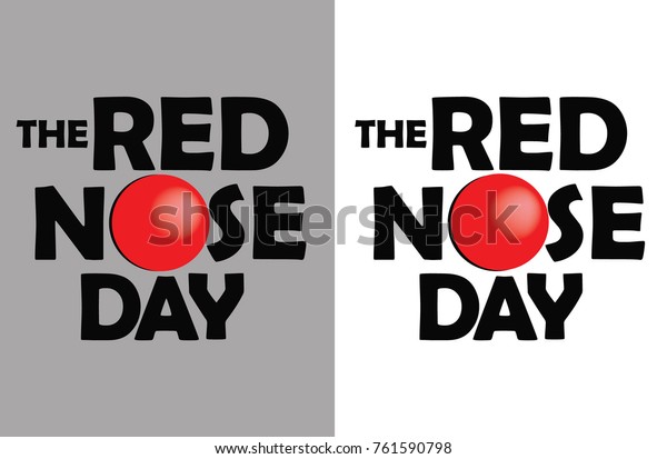 Vector Red Nose Day Campaign Where: vetor stock (livre de direitos ...