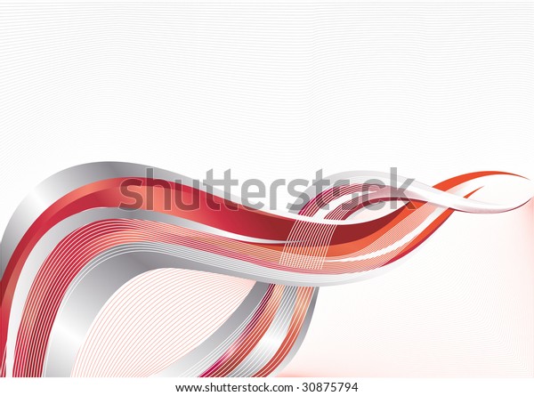 Vector Red Silver Background Clipart Stock Vector (Royalty Free ...