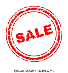Vector Red Stamp Sign Text Sale Stock Vector (Royalty Free) 1385511749 ...