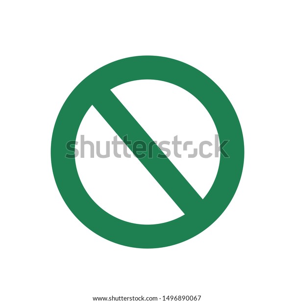 Vector Restriction Sign Forbiding Any Thing Stock Vector (Royalty Free ...