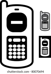 Switch Off Mobile Phone Vector Sign 库存矢量图（免版税）80355520 | Shutterstock