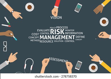 Vector Risk Management Concept Template: Vector có sẵn (miễn phí bản ...