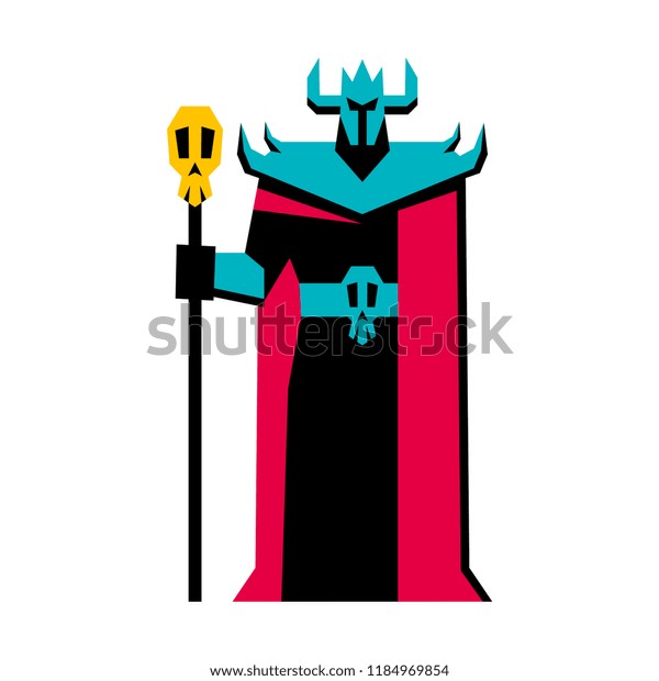 Vector Rpg Medieval Fantasy Dark Lord Stock Vector (Royalty Free ...
