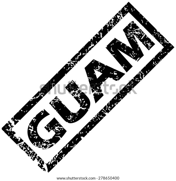 Vector Rubber Stamp Name Guam Isolated Stock Vector (Royalty Free ...