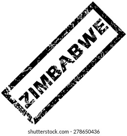 Vector Rubber Stamp Name Zimbabwe Isolated Stock Vector (Royalty Free ...