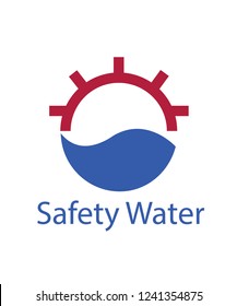 Vector Safety Water Logo Design Template Stock Vector (Royalty Free ...