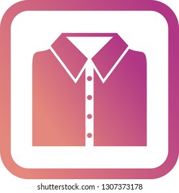 Vector School Shirt Icon Stock Vector (Royalty Free) 1307373178 ...