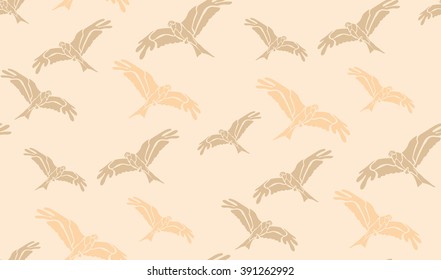 Beautiful Background Seamless Pattern Black Yellow Stock Vector ...