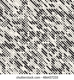 Black White Dashed Lines Pattern Modern: vetor stock (livre de direitos ...