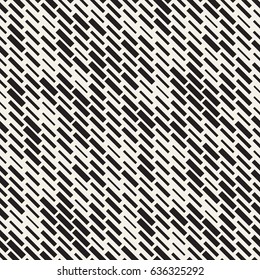 Vector Seamless Black White Irregular Dash Stock Vector (Royalty Free) 636325292