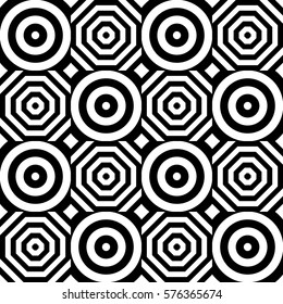 Vector Seamless Checkerboard Pattern Chequered Ornament Stock Vector ...