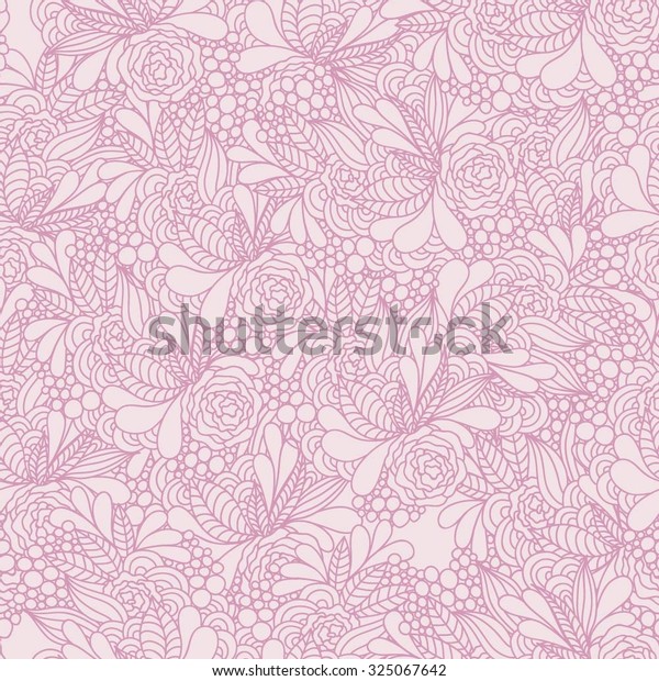 Vector Seamless Floral Bright Abstract Pattern Stock Vector (Royalty ...