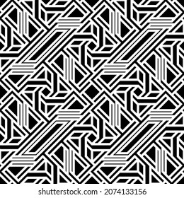 Vector Seamless Models Modern Stylish Texture Stock Vector (Royalty ...