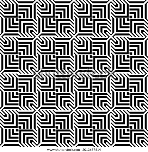 Vector Seamless Models Modern Stylish Texture Stock Vector (Royalty ...