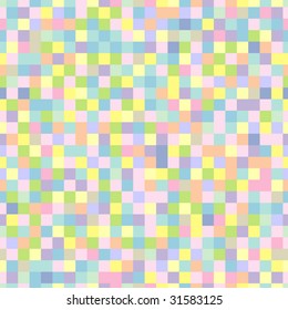 Vector Seamless Pastel Tiles Background Stock Vector (Royalty Free ...