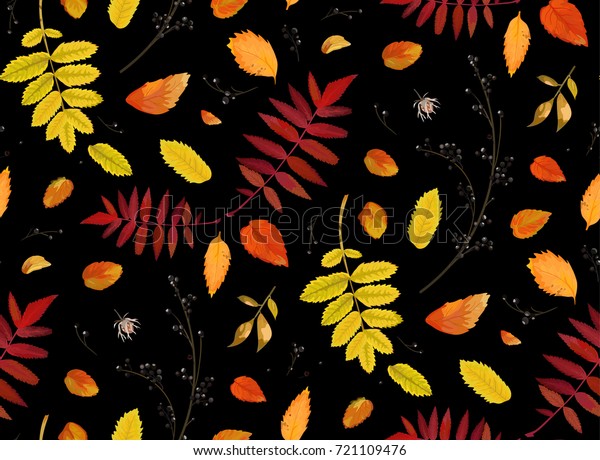 Vector Seamless Patten Background Watercolor Style Stock Vector ...