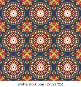 Set Vector Seamless Arabic Patterns Collection Stock Vector (Royalty ...