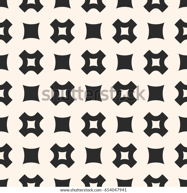 Vector Seamless Pattern Simple Geometric Texture Stock Vector (Royalty ...