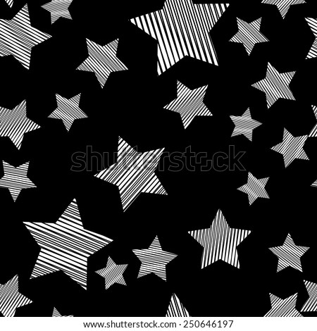 Vector Seamless Repeating Cracked Star Print 스톡 벡터(사용료 없음) 250646197 ...