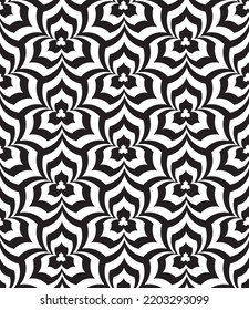 Vector Seamless Texture Modern Geometric Background Stock Vector ...