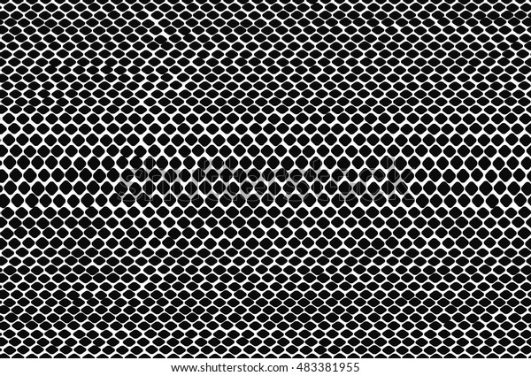 Vector Seamless Texture Silhouette Reptile Skin Stock Vector (Royalty ...