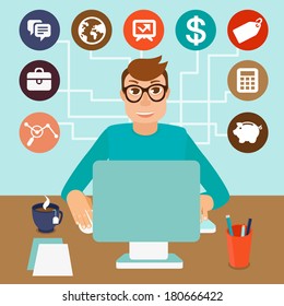 558 Programmer portfolio Images, Stock Photos & Vectors | Shutterstock