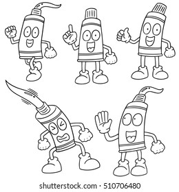 Vector Set Color Tube Stock Vector (Royalty Free) 510706480 | Shutterstock