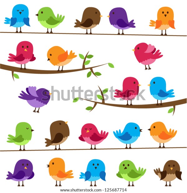 8,179 Cartoon Bird Colorful Singing Images, Stock Photos & Vectors ...