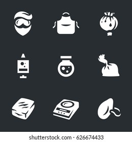 Drug Laboratory Icons Stock Illustration 640763710 | Shutterstock